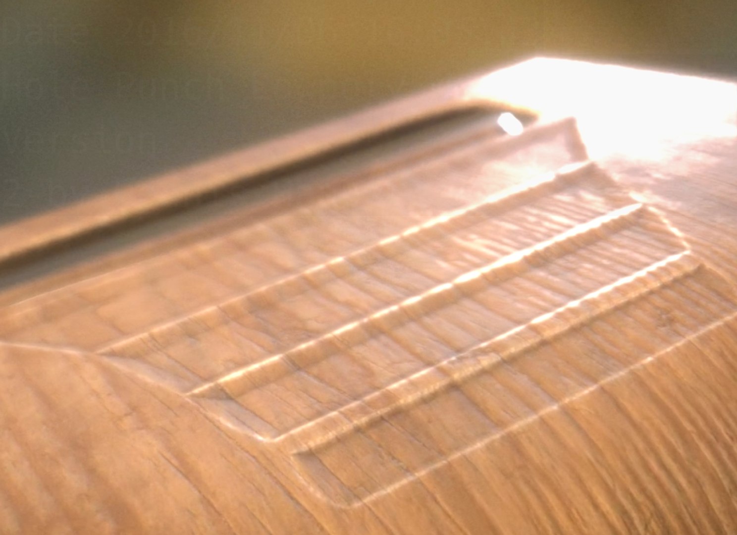 hole punch rigged wood 3ds