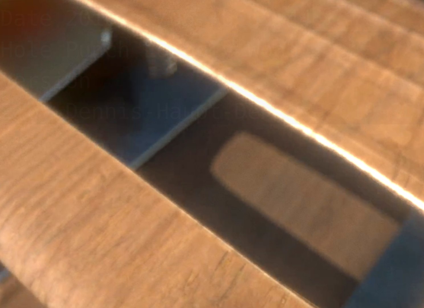 hole punch rigged wood 3ds
