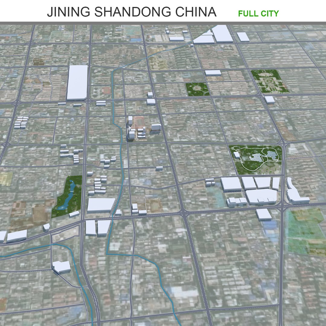 Free Jining Shandong China 3D model - TurboSquid 2100239