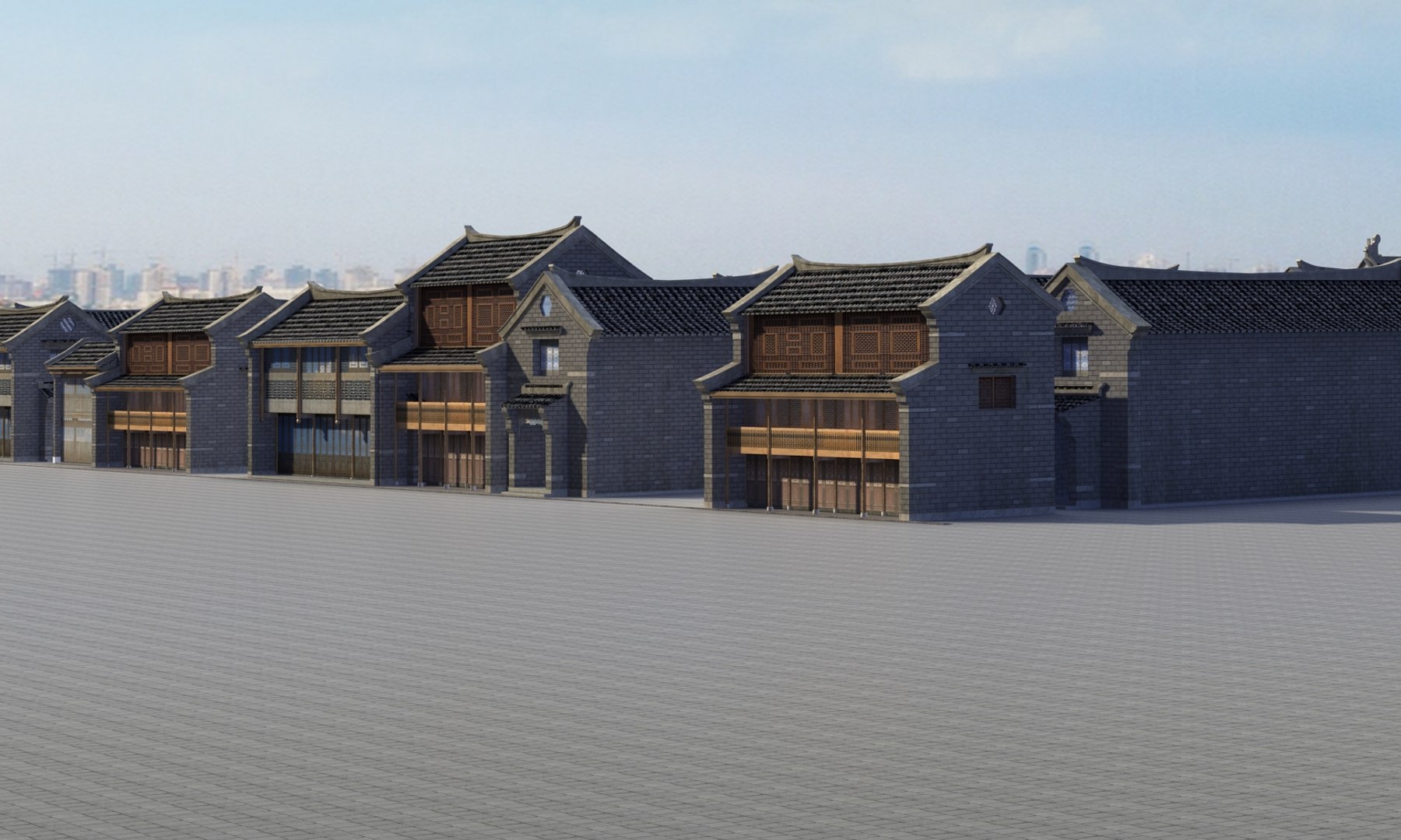 Chinese House 3D Model - TurboSquid 1348234