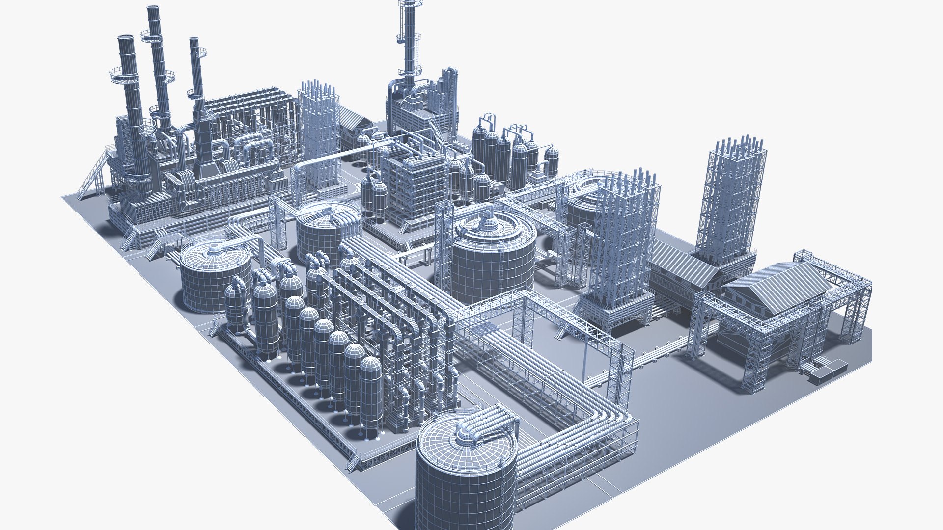 3D 4-Industrial Area Set -11 Model - TurboSquid 2037069