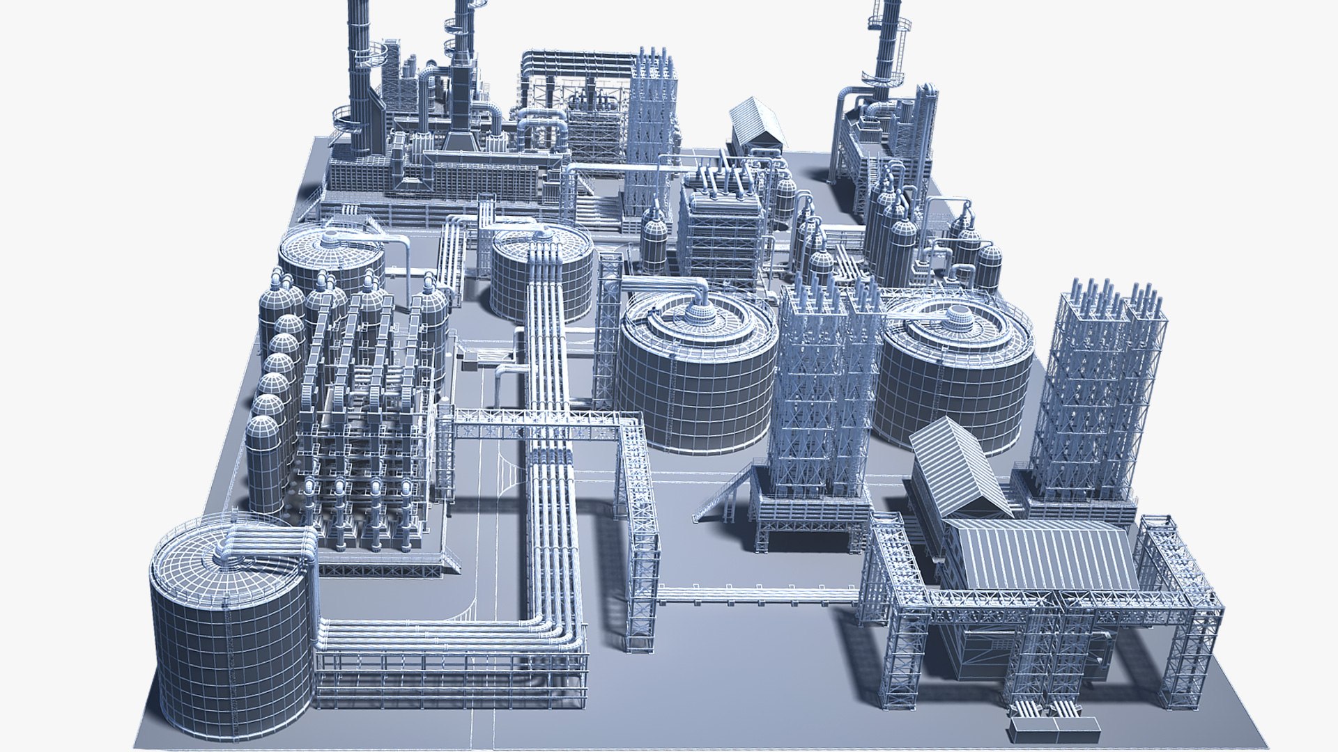 3D 4-Industrial Area Set -11 Model - TurboSquid 2037069