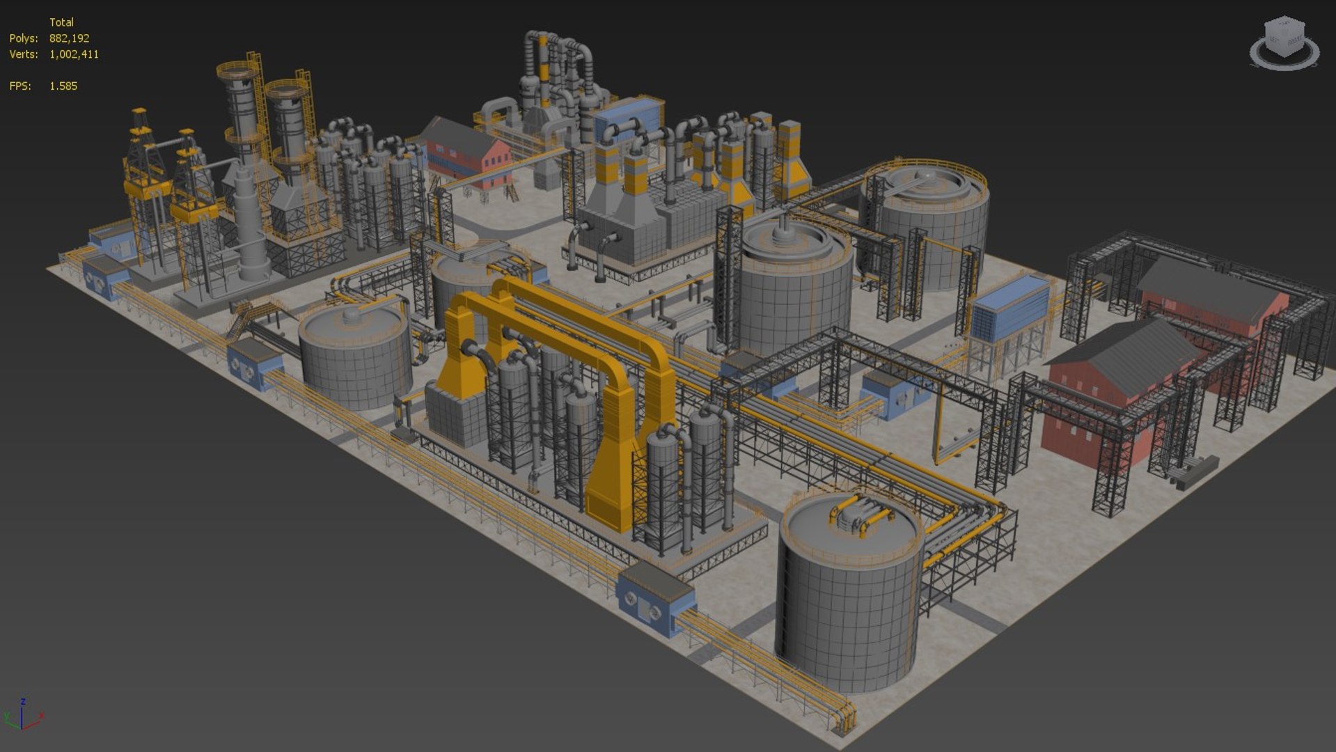 3D 4-Industrial Area Set -11 Model - TurboSquid 2037069