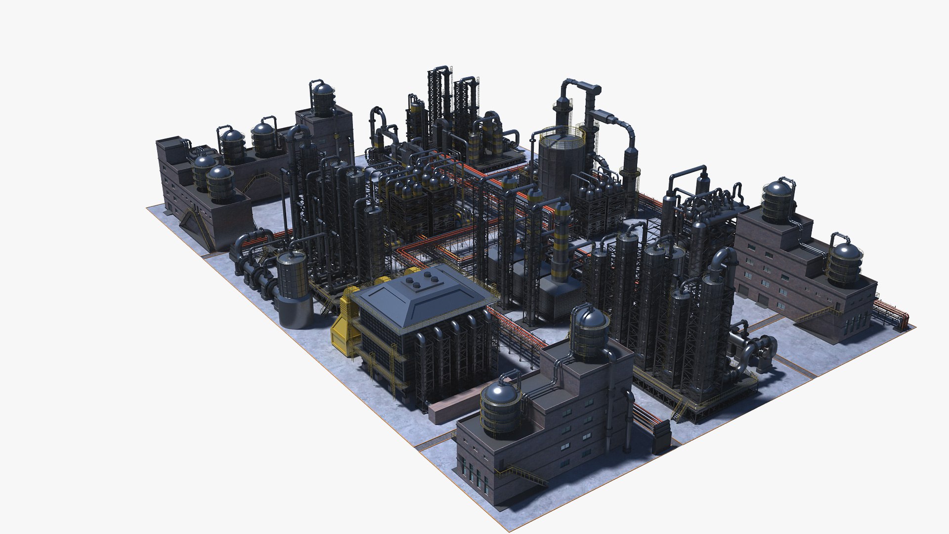 3D 4-Industrial Area Set -11 Model - TurboSquid 2037069