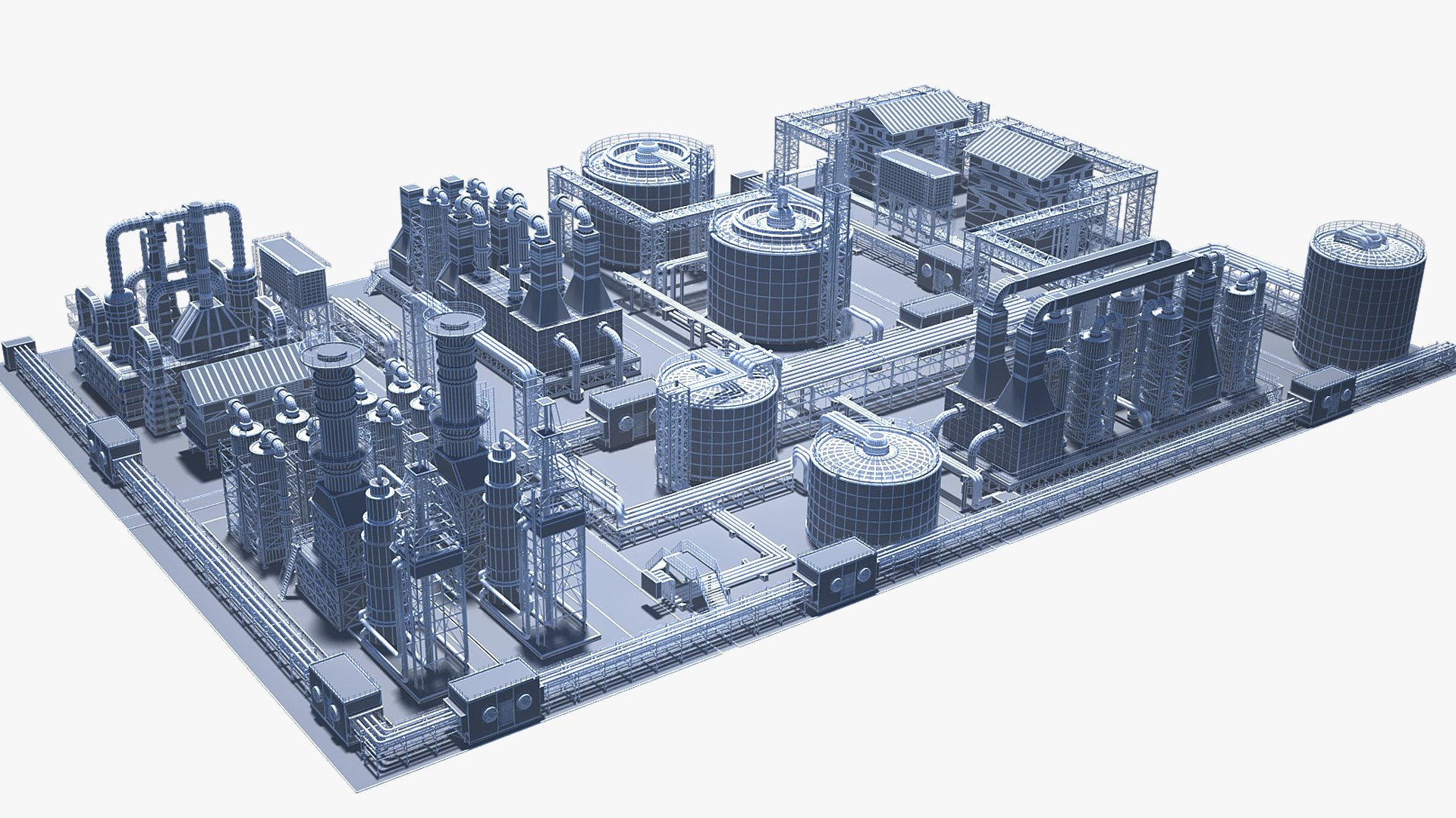 3D 4-Industrial Area Set -11 Model - TurboSquid 2037069