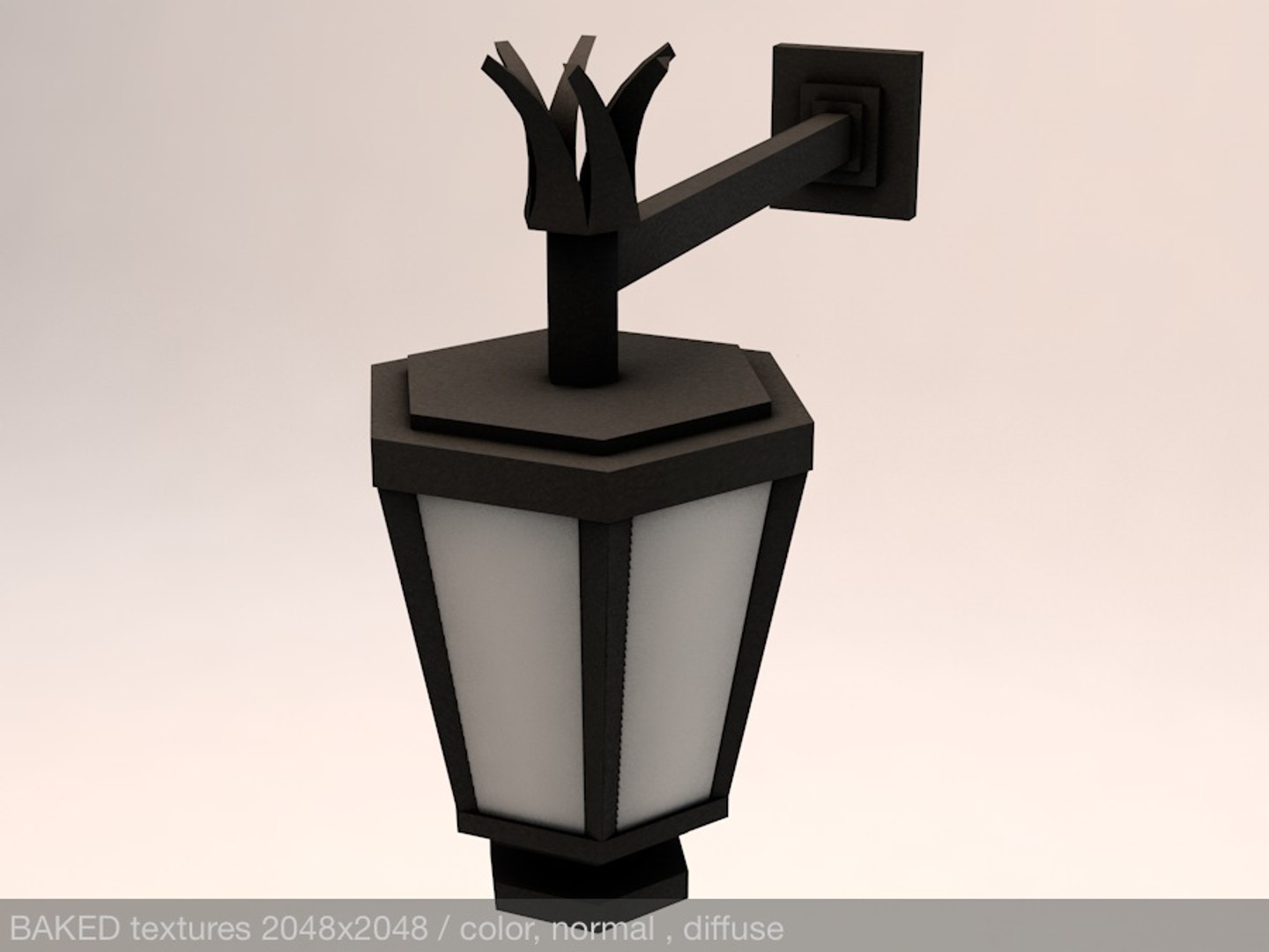 Wall Light 3d Model