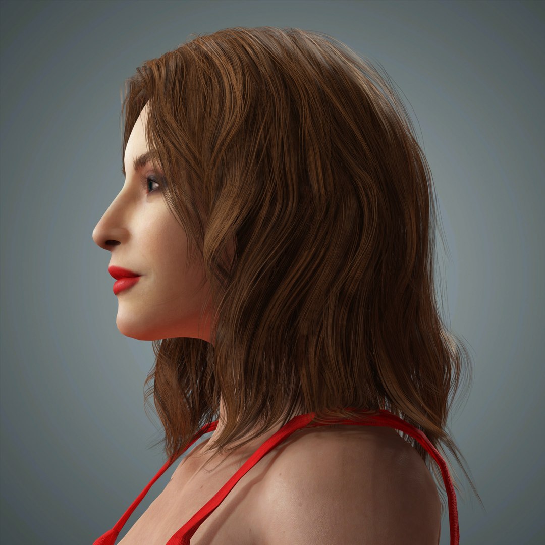Jessica Chastain Character 3D Model - TurboSquid 2346360