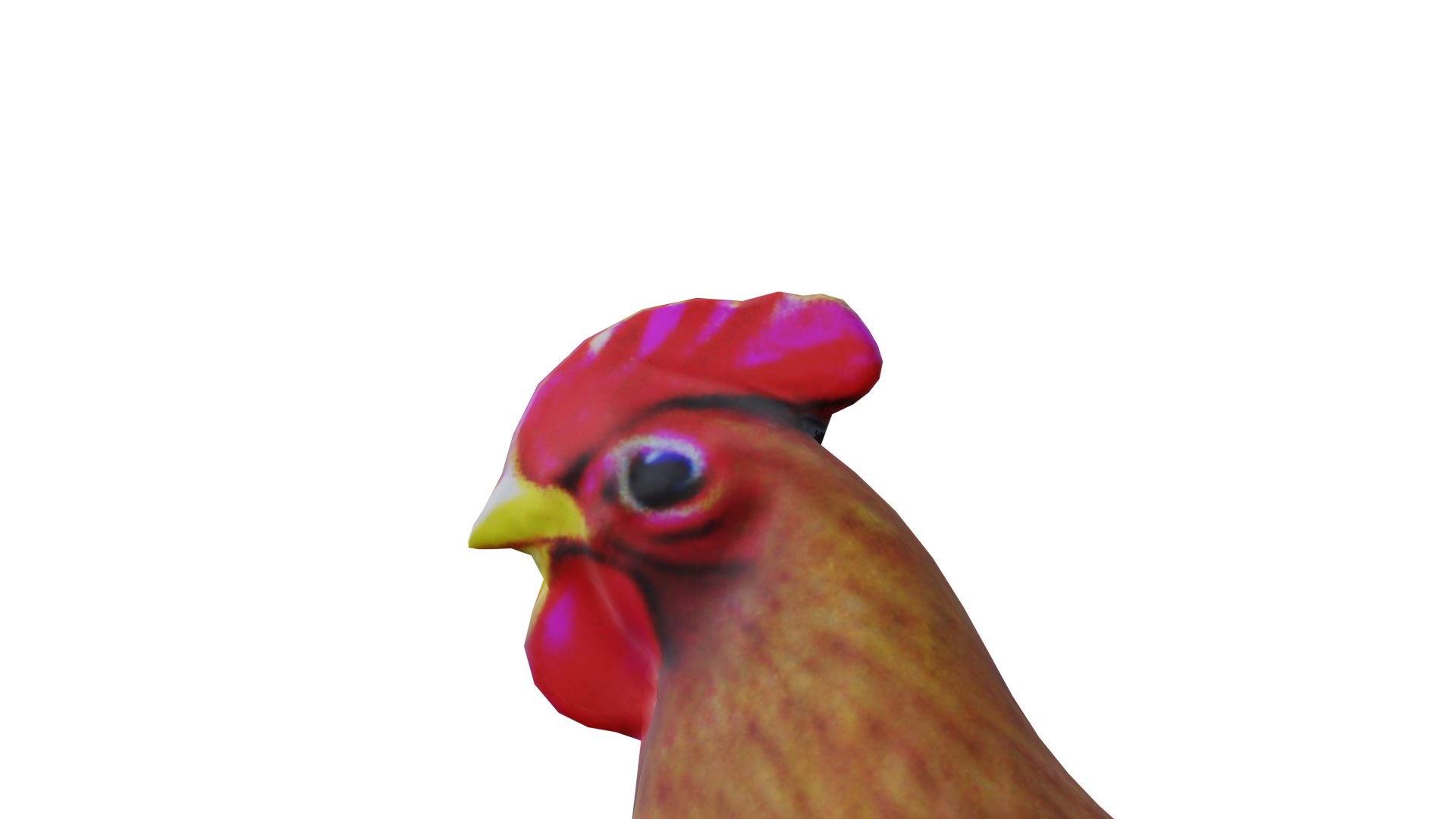 3D Chicken Low Poly - TurboSquid 2206420