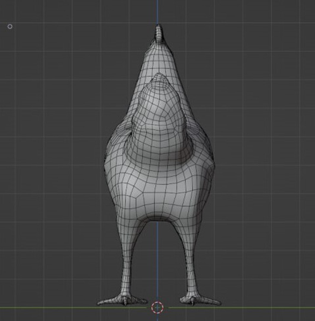 3D Chicken Low Poly - TurboSquid 2206420