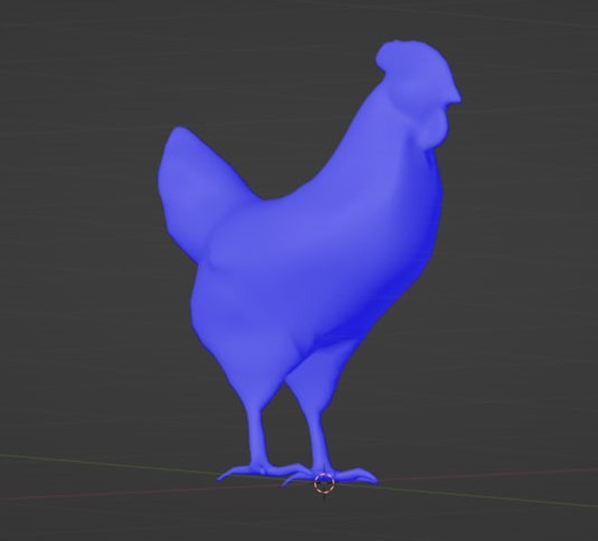 3D Chicken Low Poly - TurboSquid 2206420