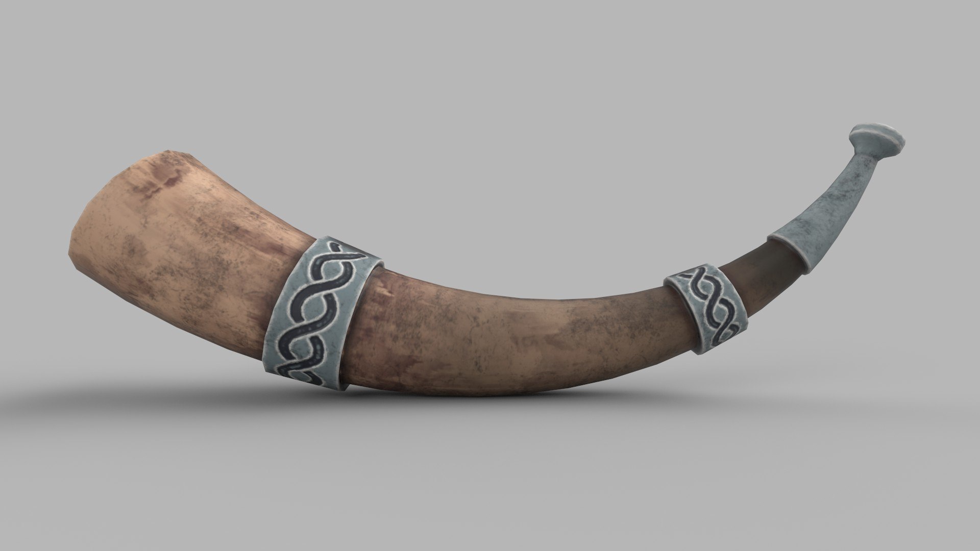 3D Battle Horn Model - TurboSquid 1868645