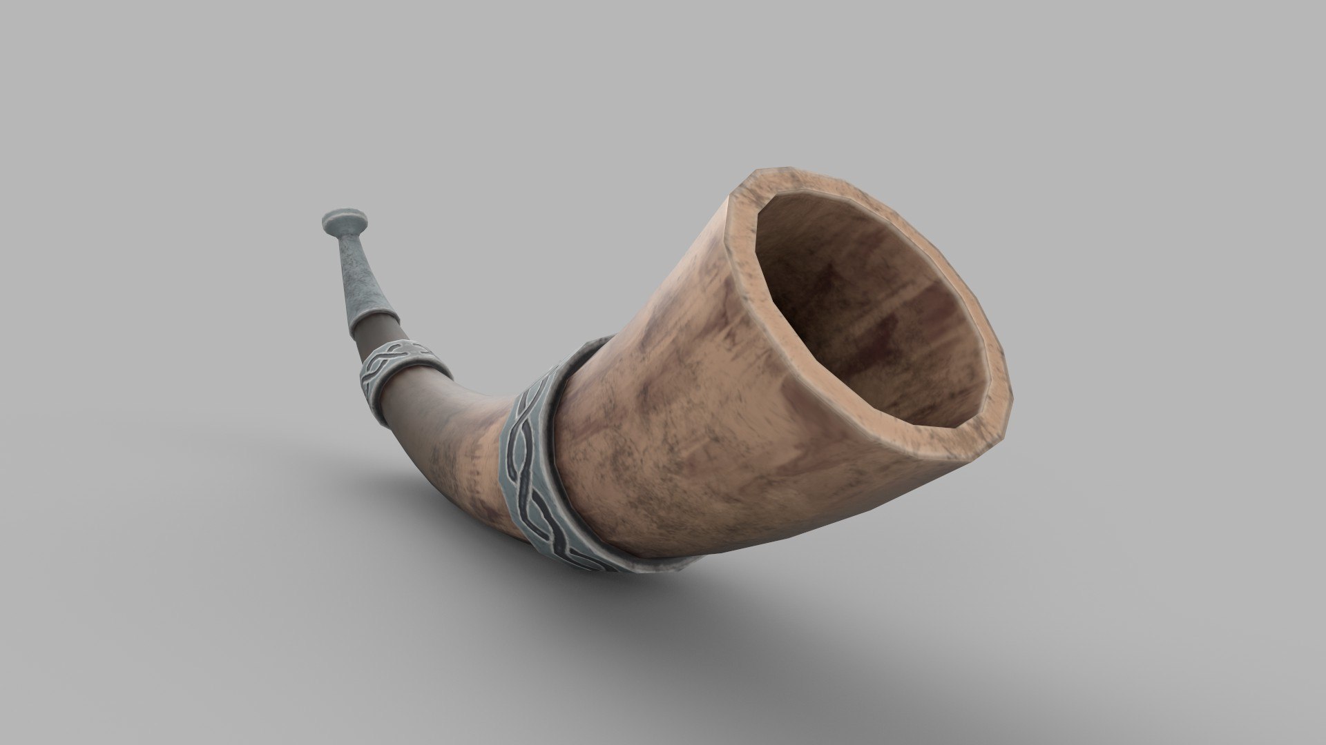 3D Battle Horn Model - TurboSquid 1868645