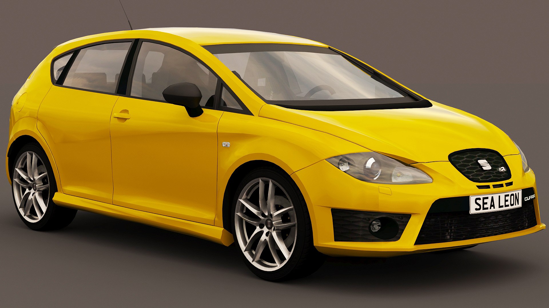 Seat Leon Cupra R 2010 3D - TurboSquid 2352751