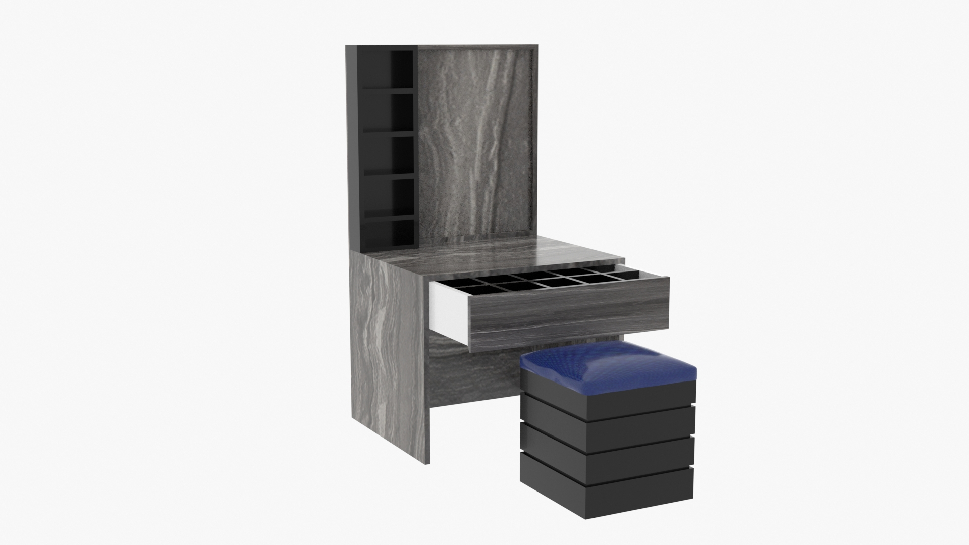Dressing Table With Marble Texture 3D Model - TurboSquid 1948976