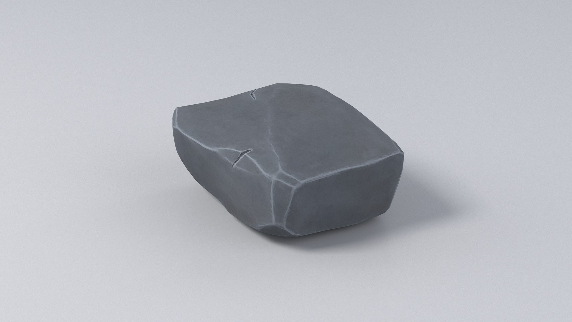 3D Model Cartoon Stone 02 - TurboSquid 1936757