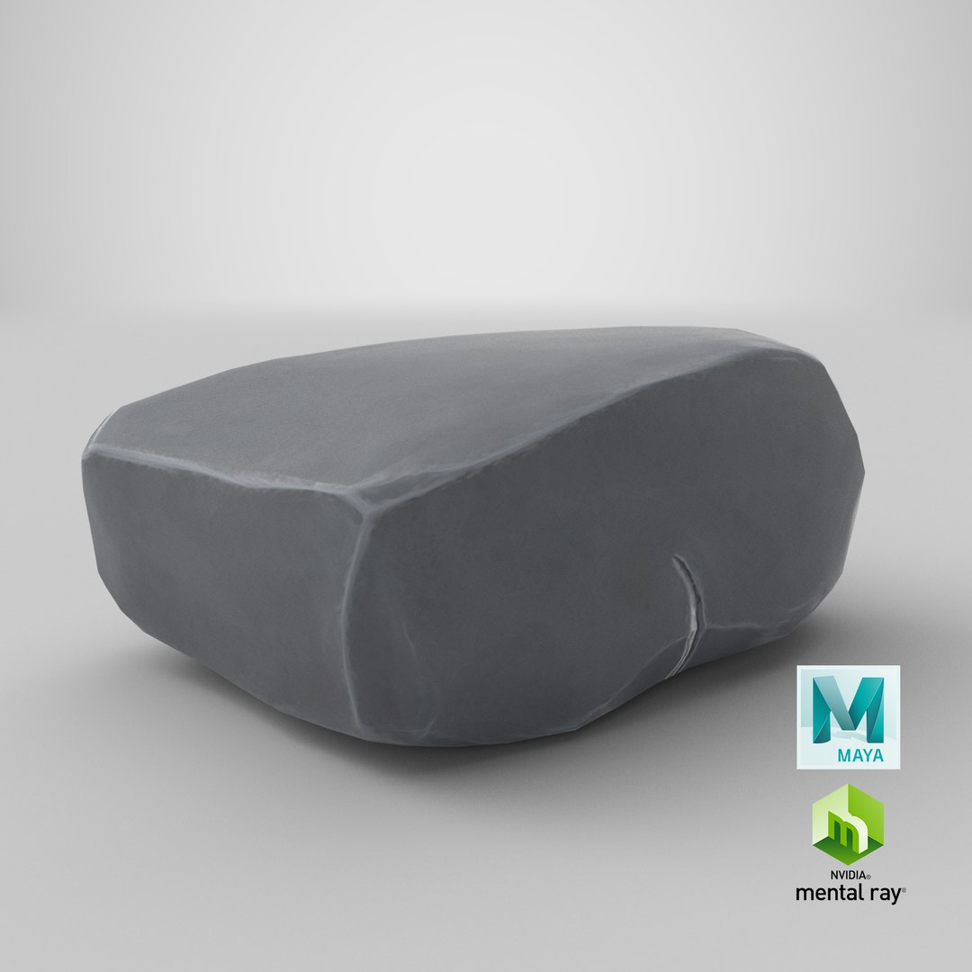 3D Model Cartoon Stone 02 - TurboSquid 1936757