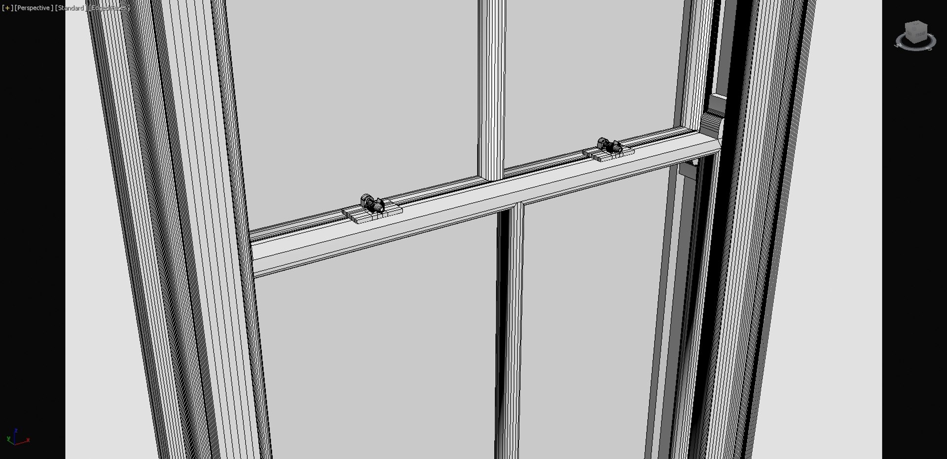 3D Sash Window - TurboSquid 1594053
