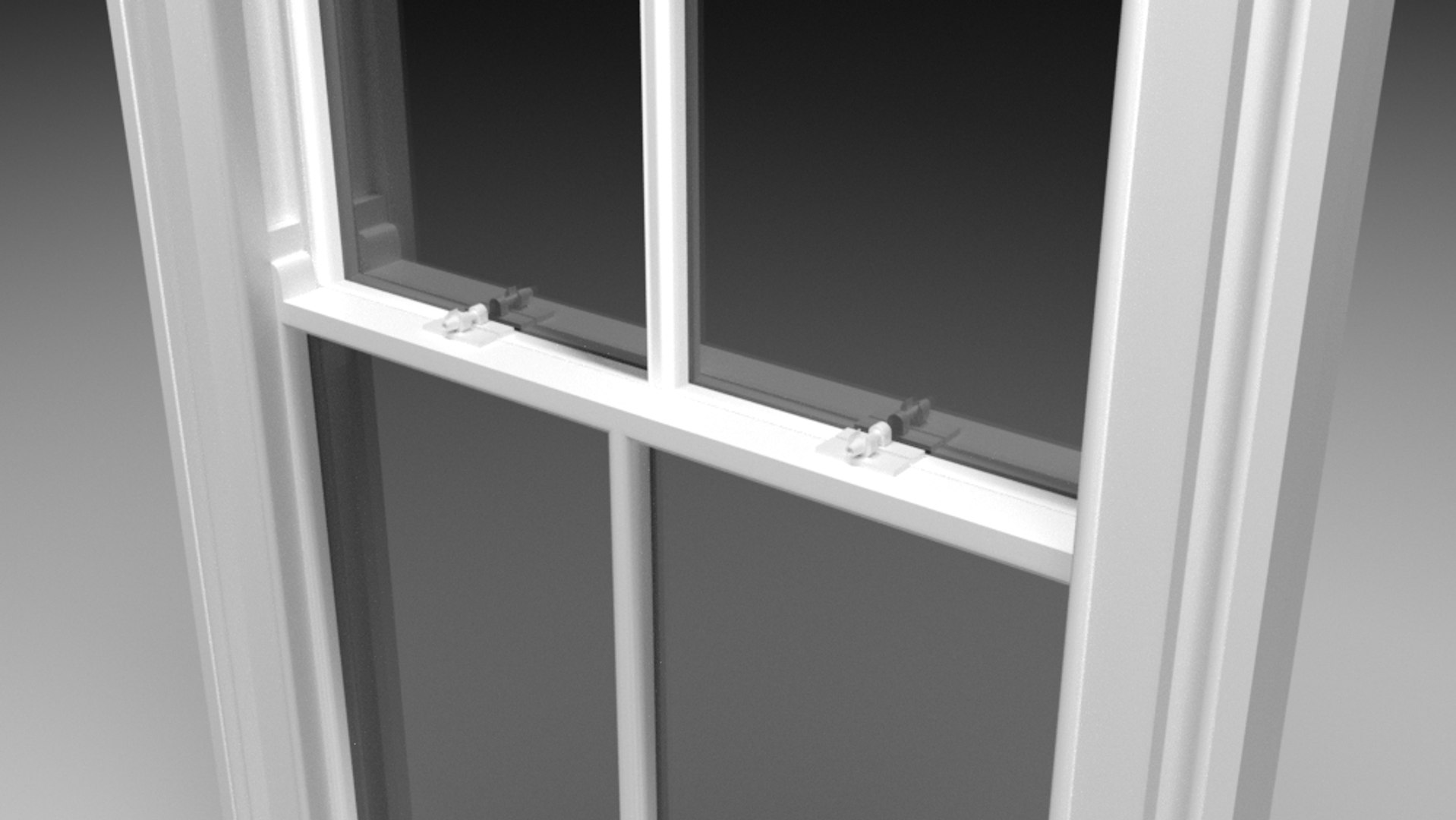 3D Sash Window - TurboSquid 1594053