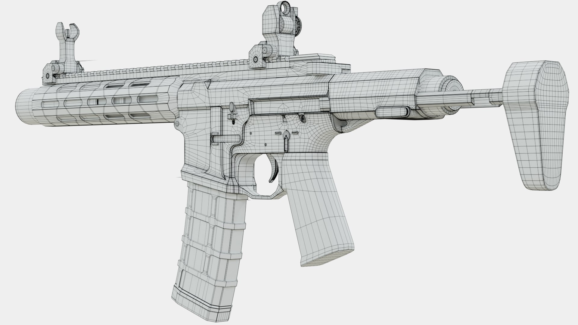 Honey Badger 3D model - TurboSquid 1992672