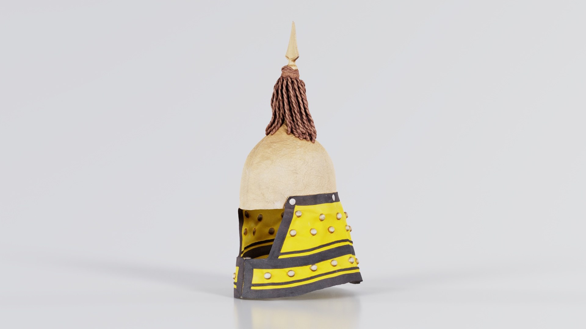 Chinese Warrior Helmet Remastered 3D - TurboSquid 2360054