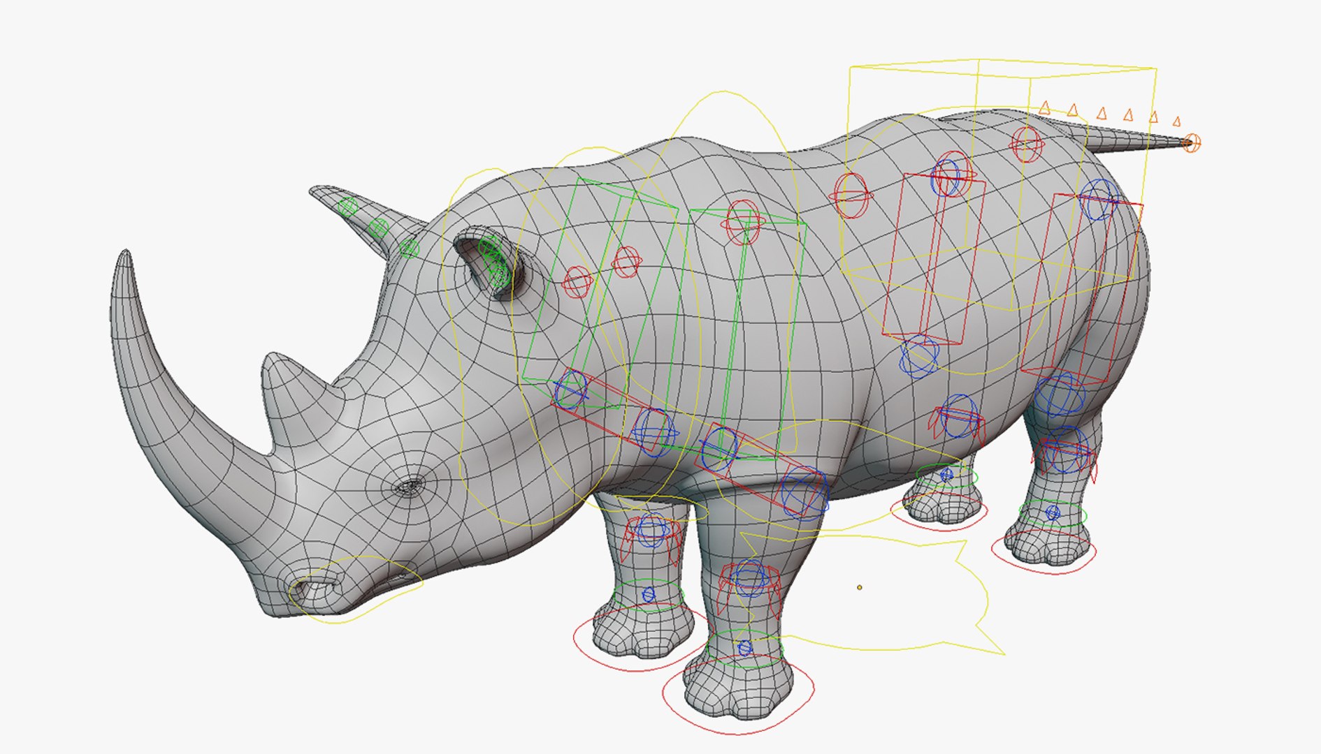 Animal base meshes rigged 3D - TurboSquid 1572566