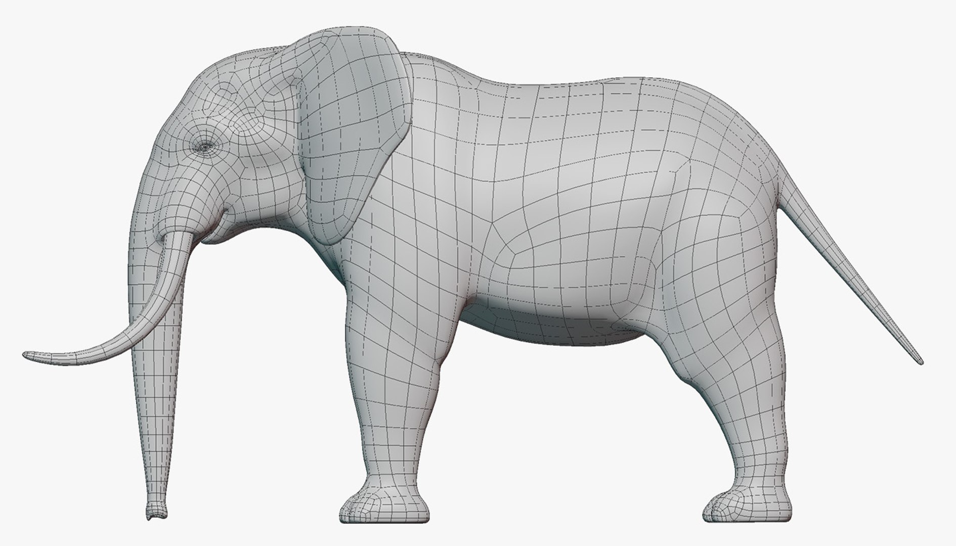 Animal base meshes rigged 3D - TurboSquid 1572566