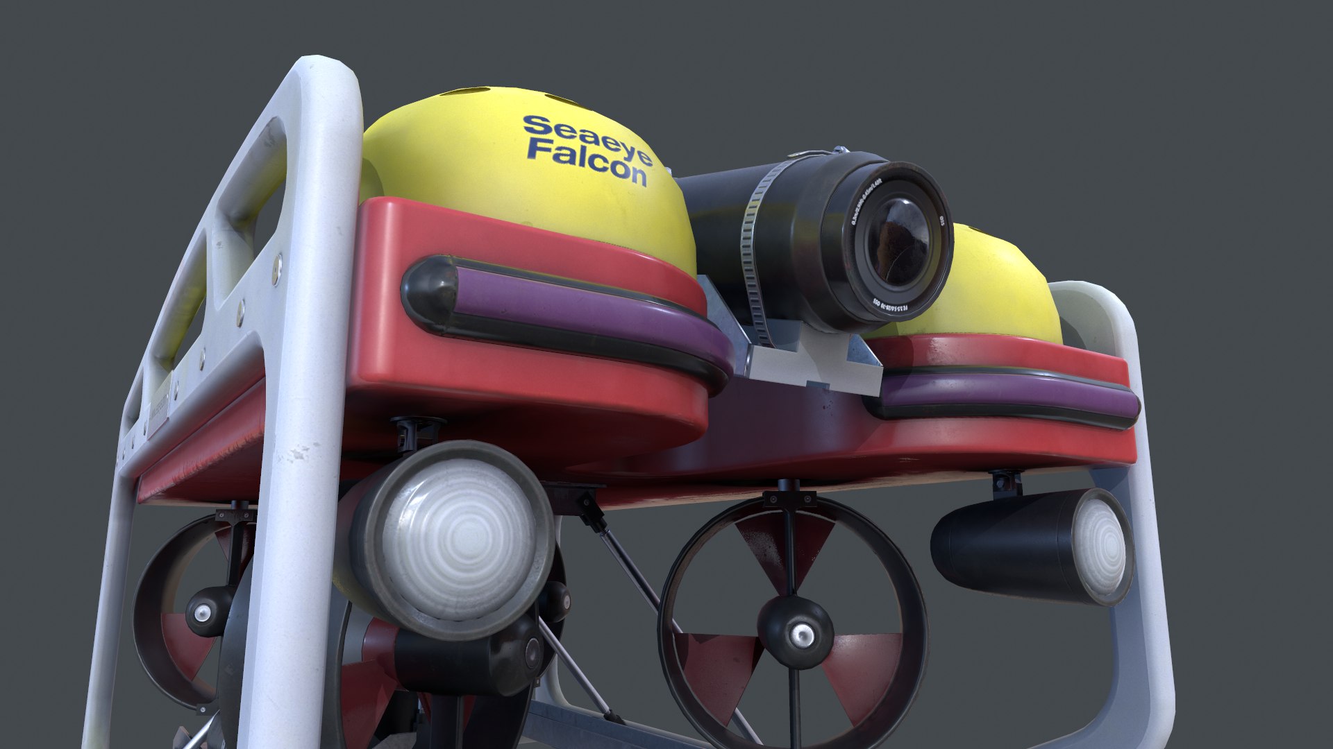 3D Seaeye Falcon ROV Model - TurboSquid 2276263