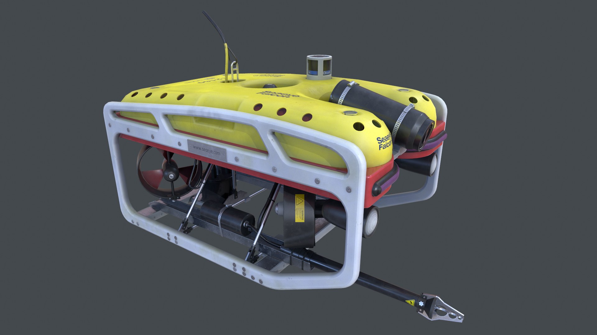3D Seaeye Falcon ROV Model - TurboSquid 2276263