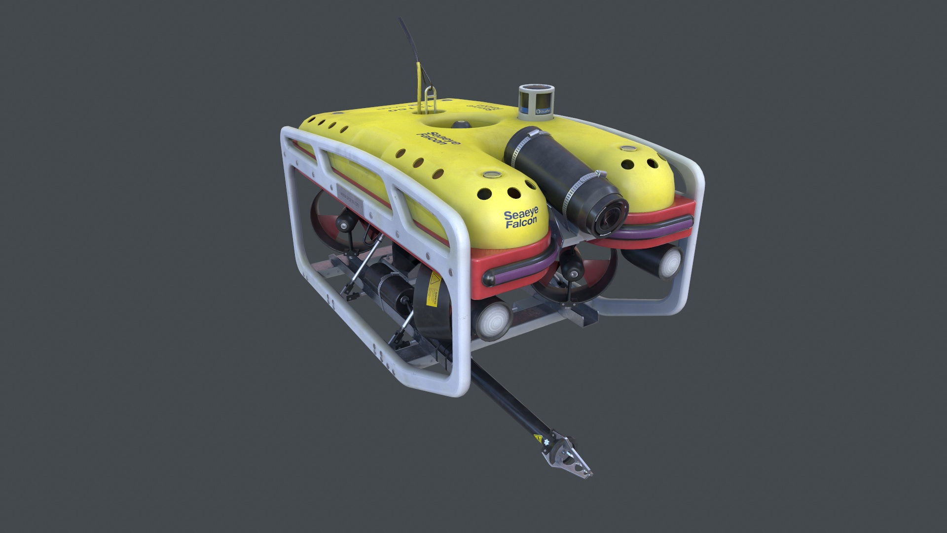 3D Seaeye Falcon ROV Model - TurboSquid 2276263