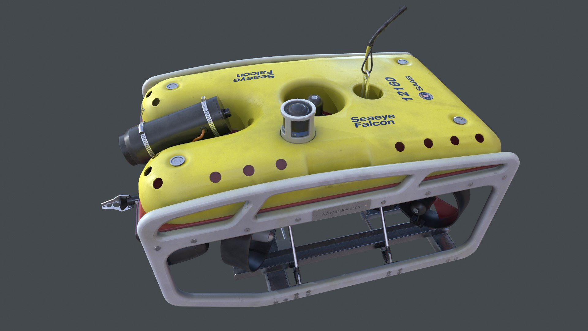 3D Seaeye Falcon ROV Model - TurboSquid 2276263