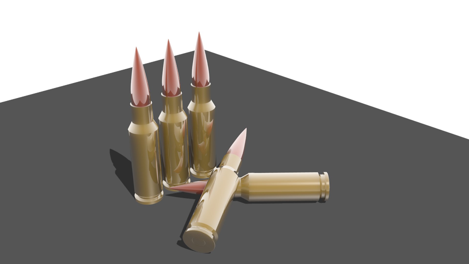 Free 3D Bullet Ak-47 - TurboSquid 1285990