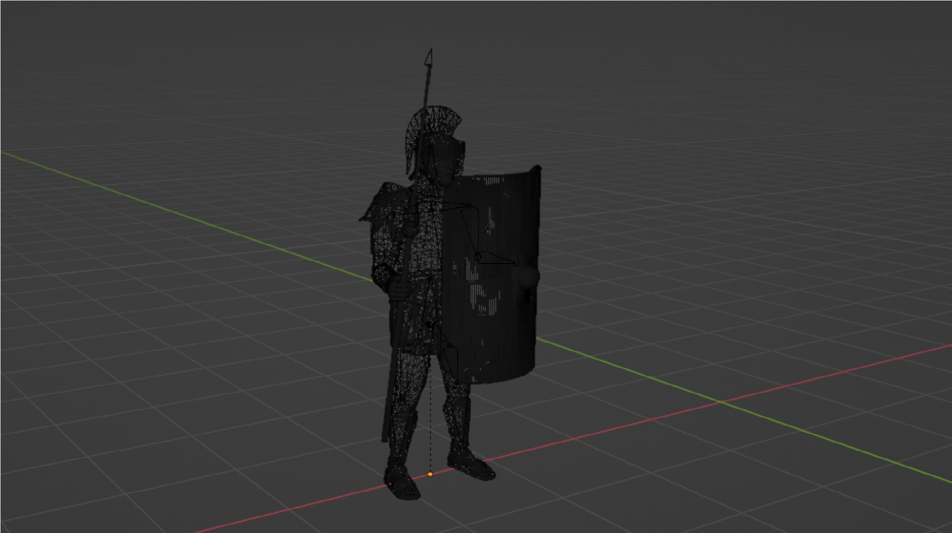 3D Simple Roman Soldier Rigged model - TurboSquid 1908979