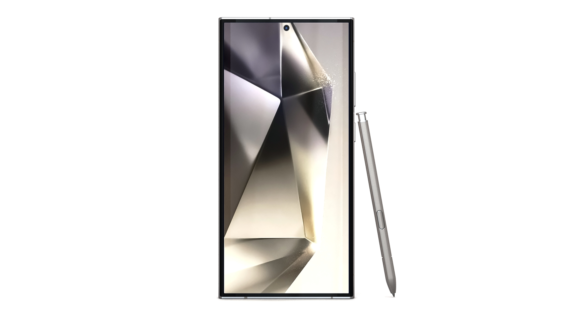 Samsung Galaxy S24 Ultra Titanium Gray Model - TurboSquid 2225262