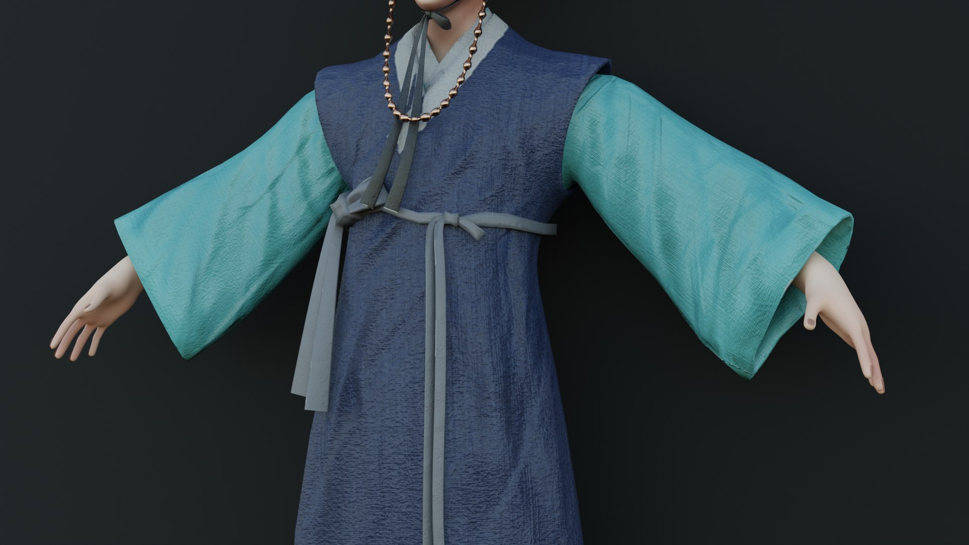 Korean Hanbok Men With Character 3D - TurboSquid 2234316