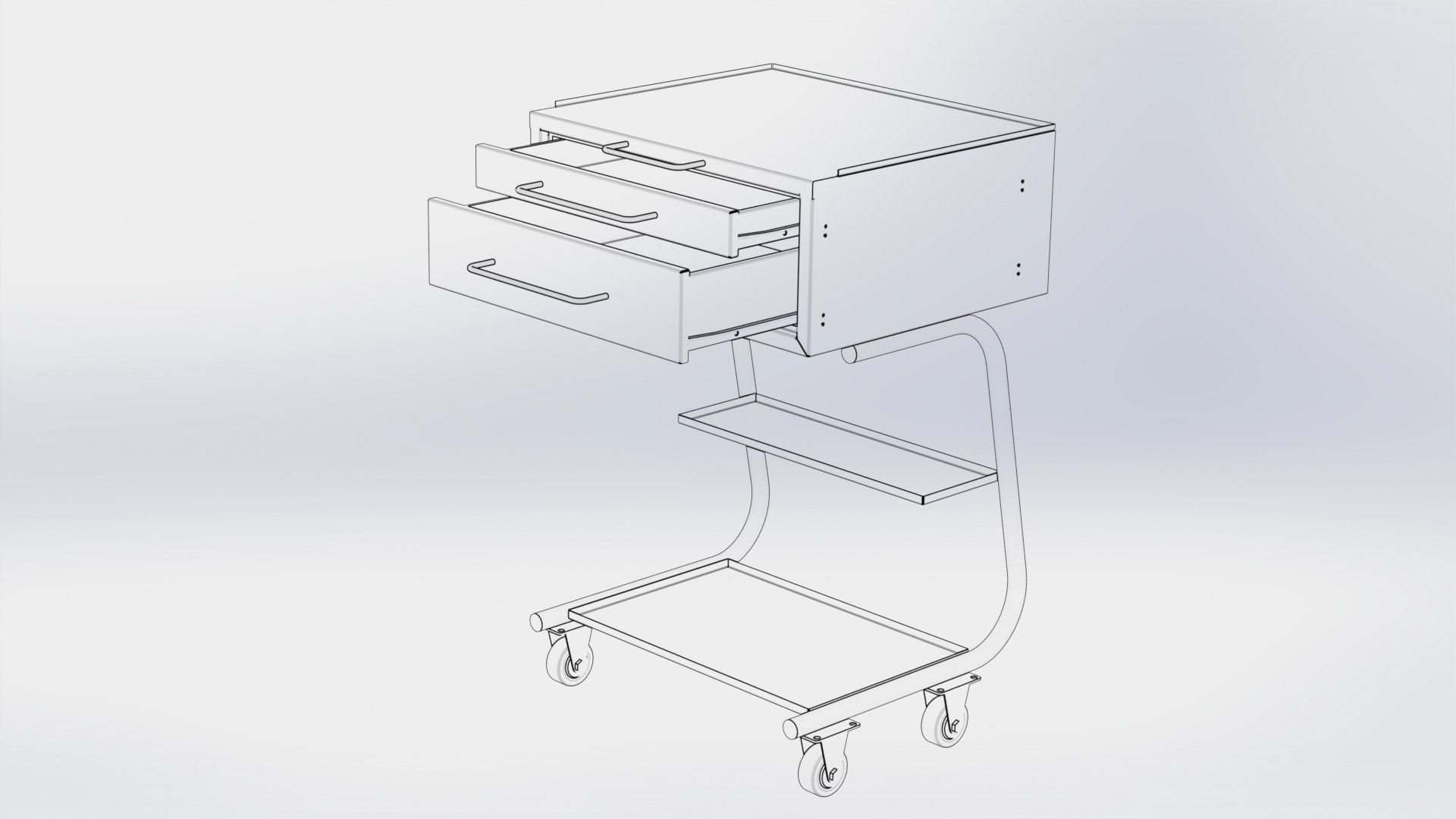 3D Dentist Doctors Table - TurboSquid 1779692