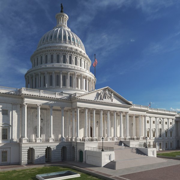 United States Capitol Building 3D Models for Download | TurboSquid