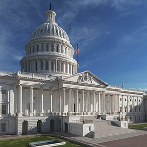 Download Free & Premium United States Capitol Building 3D Models ...