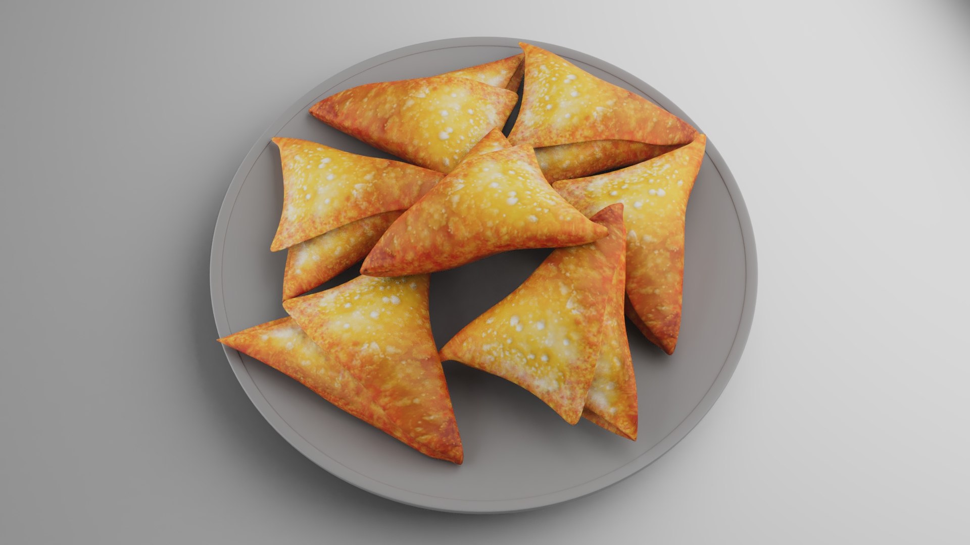 Samosa Sambosa Ramadan Iftar 3D Model - TurboSquid 2368641
