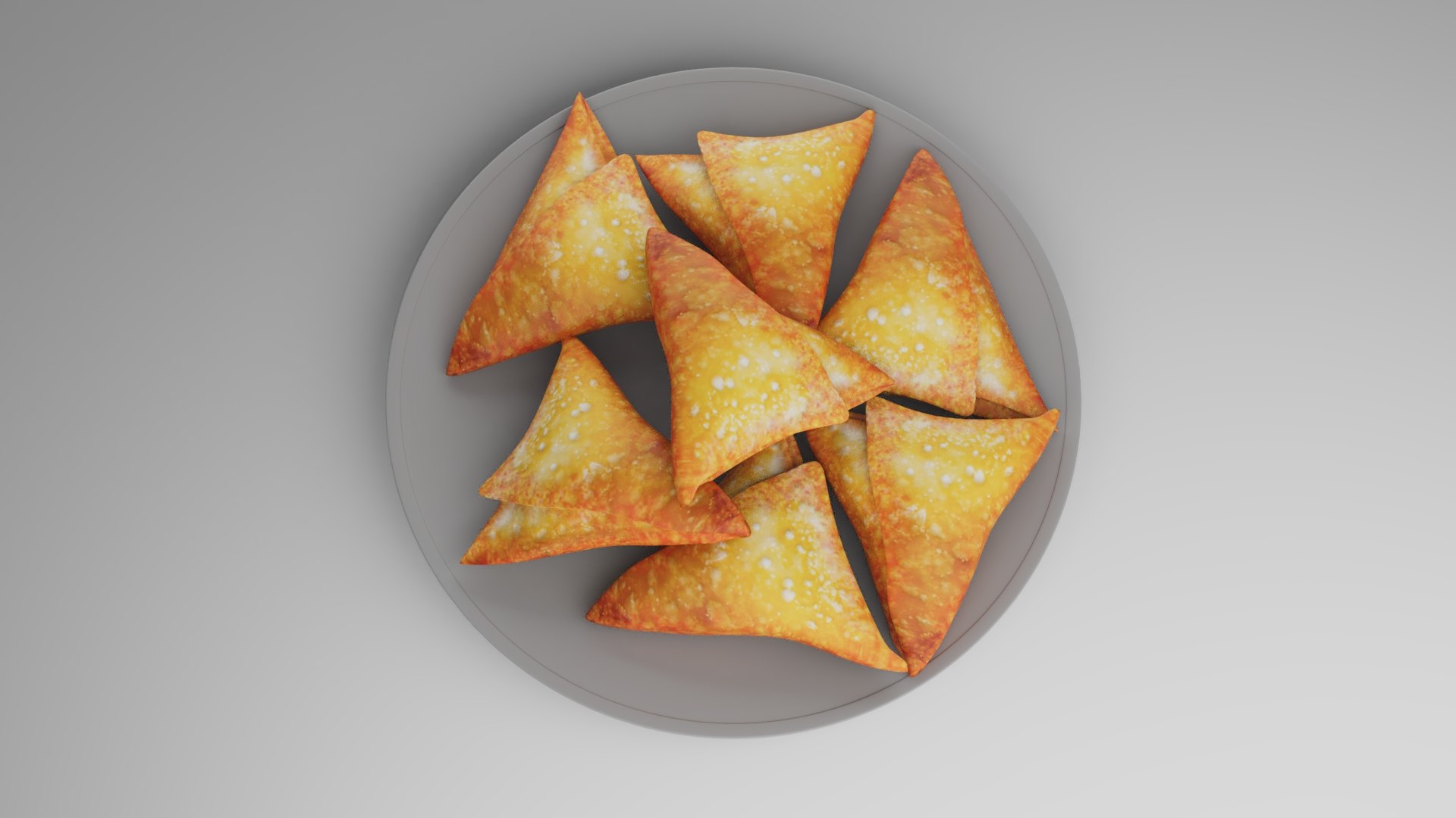 Samosa Sambosa Ramadan Iftar 3D Model - TurboSquid 2368641