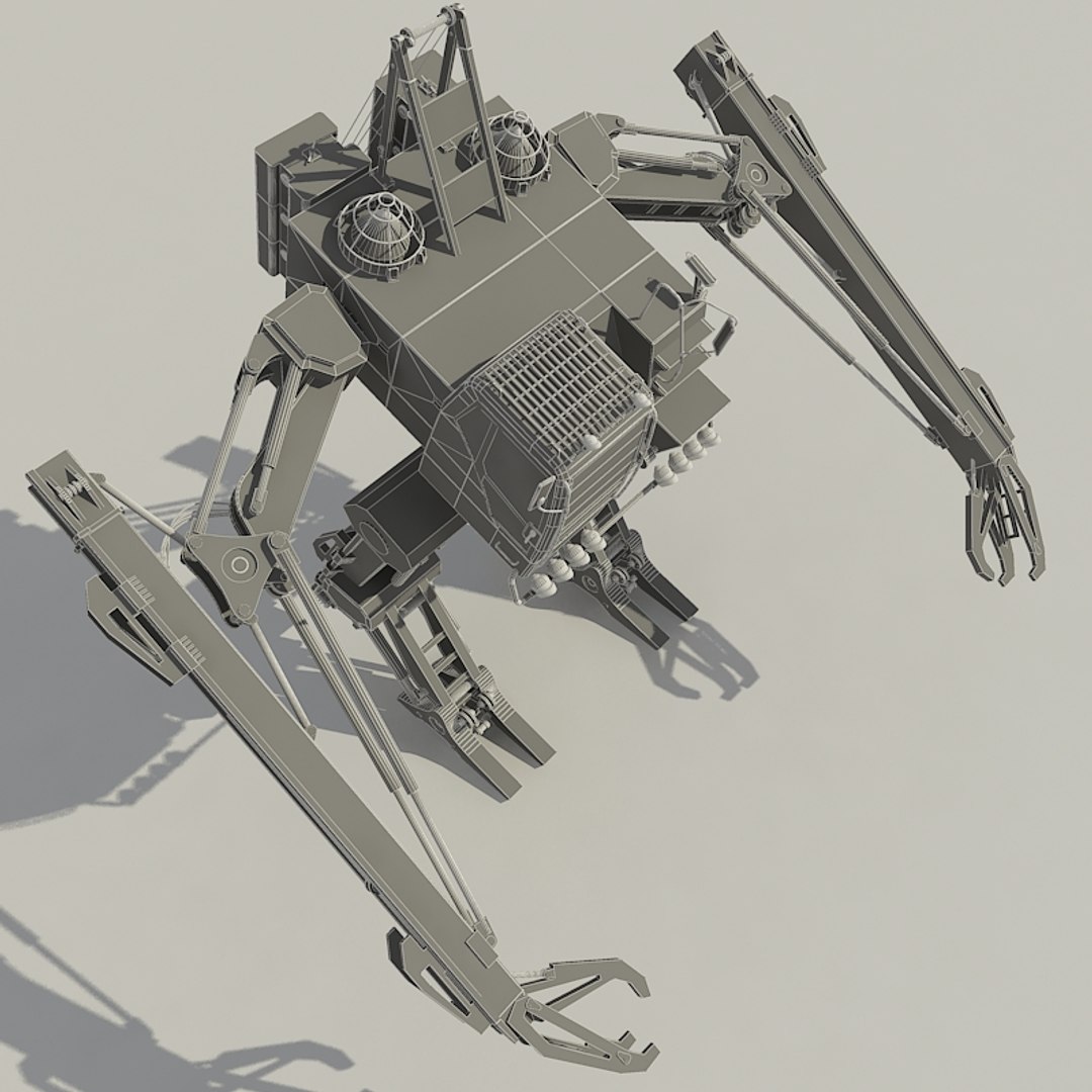 Robot Loader 3d Model