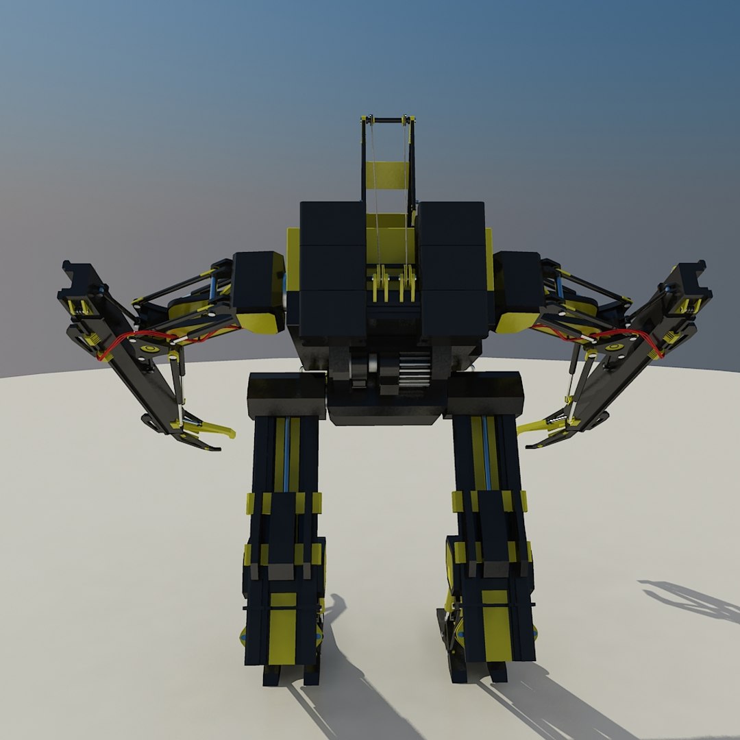 Robot Loader 3d Model