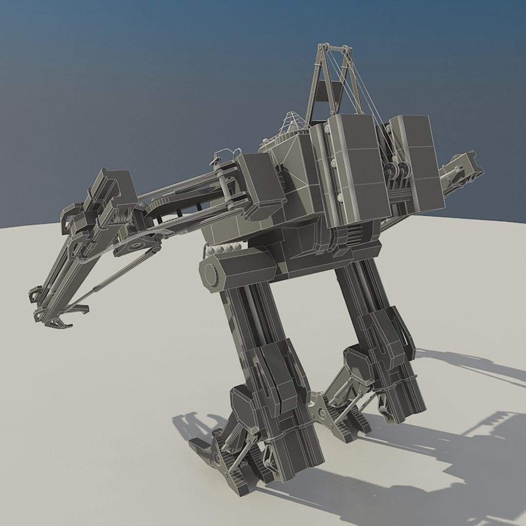 Robot Loader 3d Model