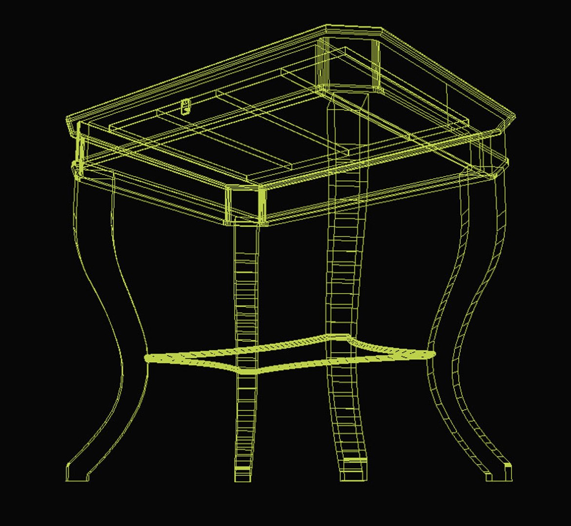 end table 3d model