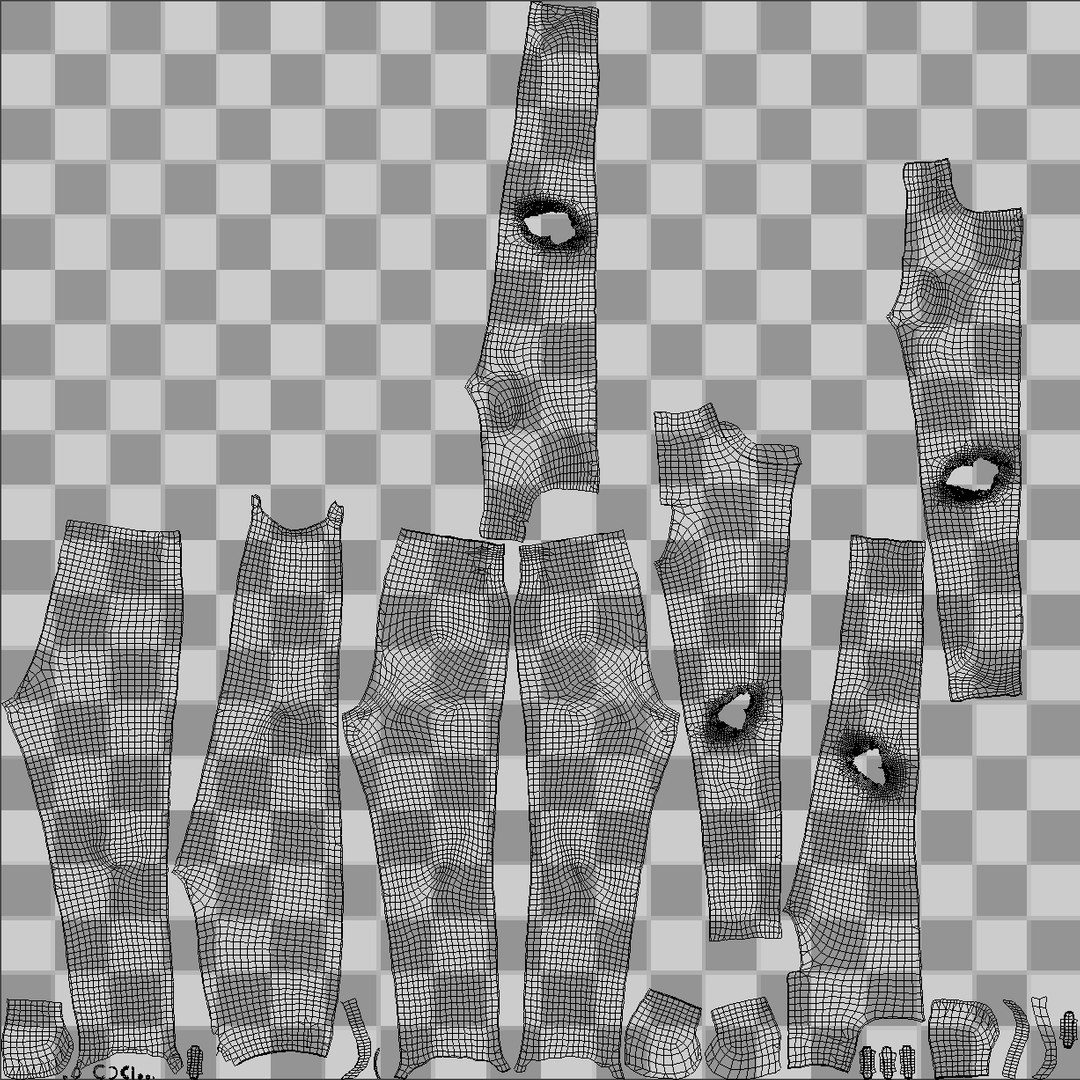 3D mesh clothing mix 13 - TurboSquid 1659751