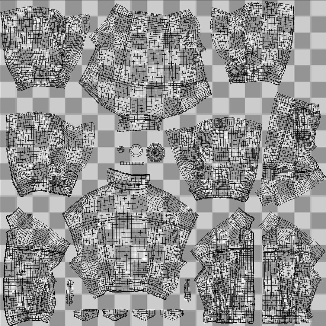 3D mesh clothing mix 13 - TurboSquid 1659751