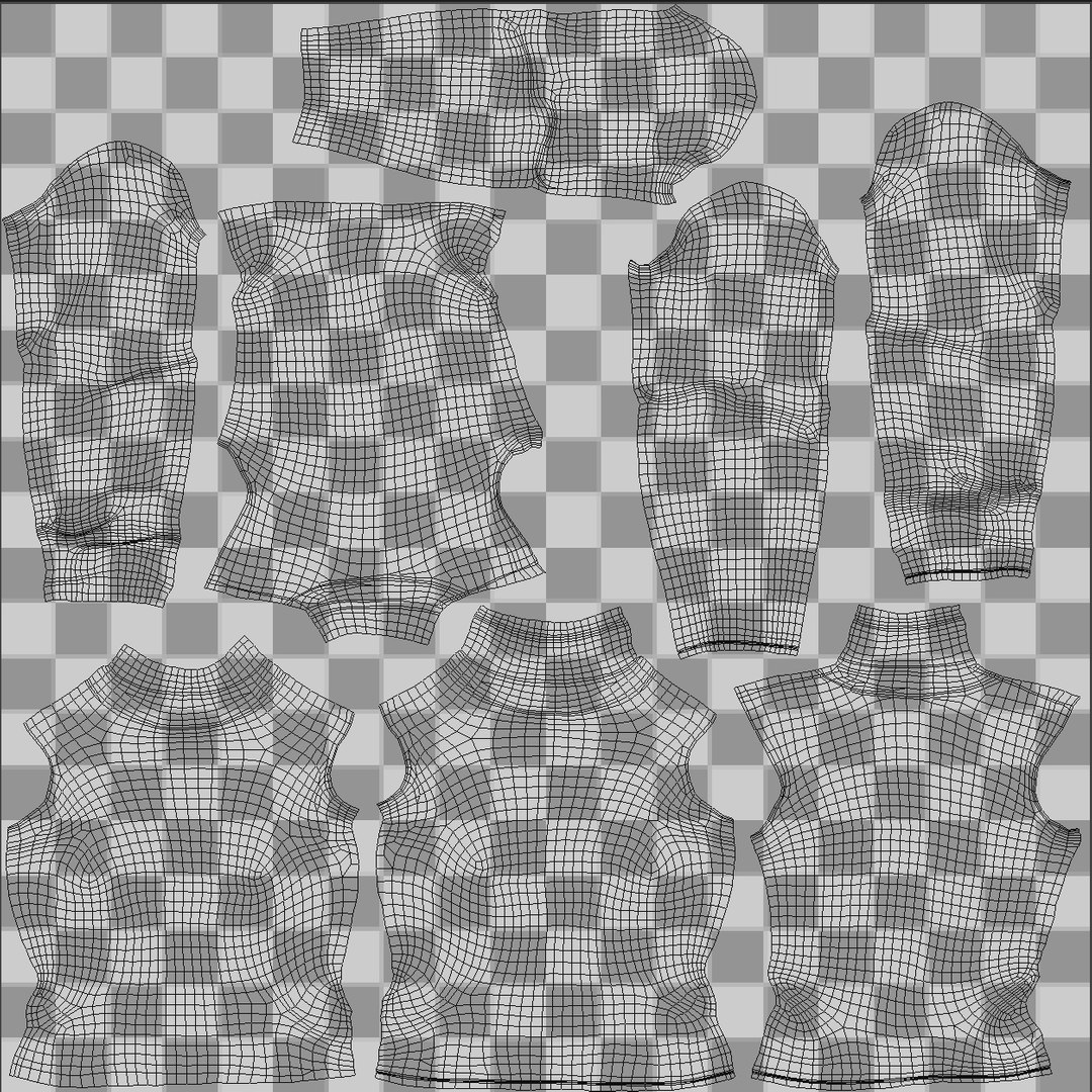 3D mesh clothing mix 13 - TurboSquid 1659751