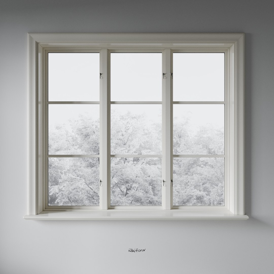 3D Classic Window 1 - TurboSquid 2226605