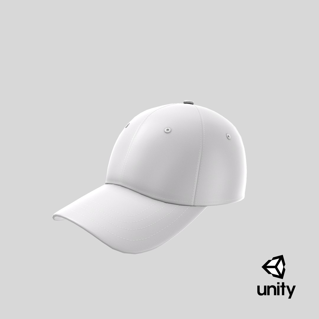 3D Baseball Cap White - TurboSquid 1414277