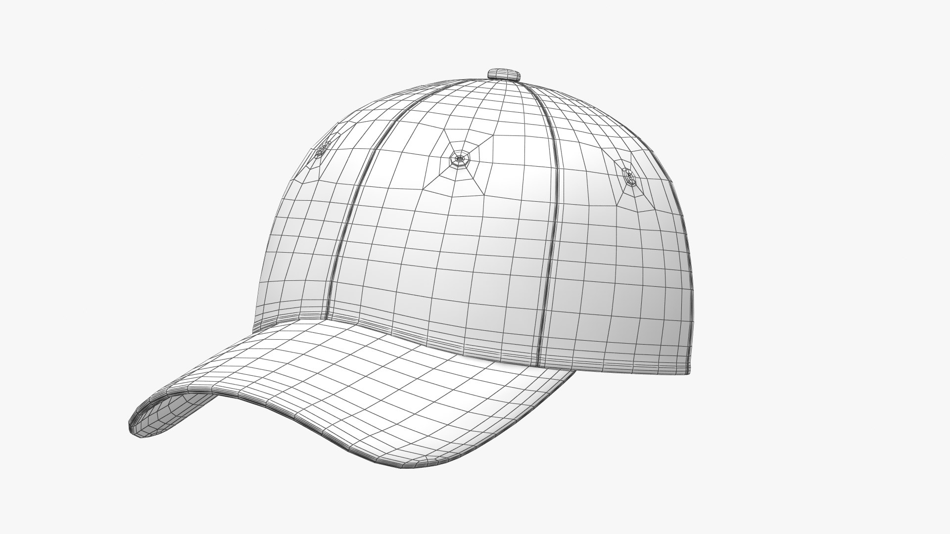 3D Baseball Cap White - TurboSquid 1414277
