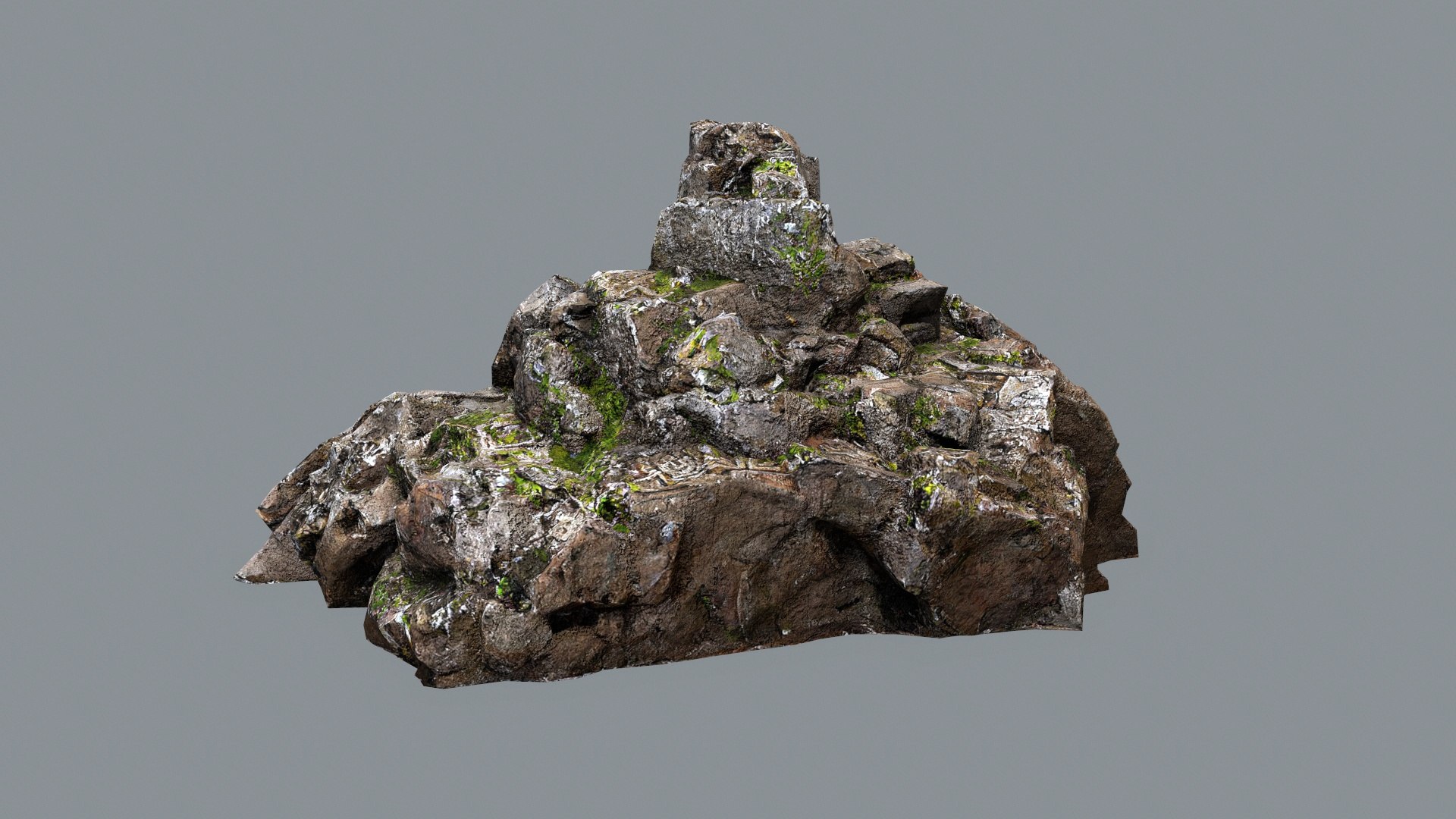 3D Model Maya Ruin Rocks - TurboSquid 2207353